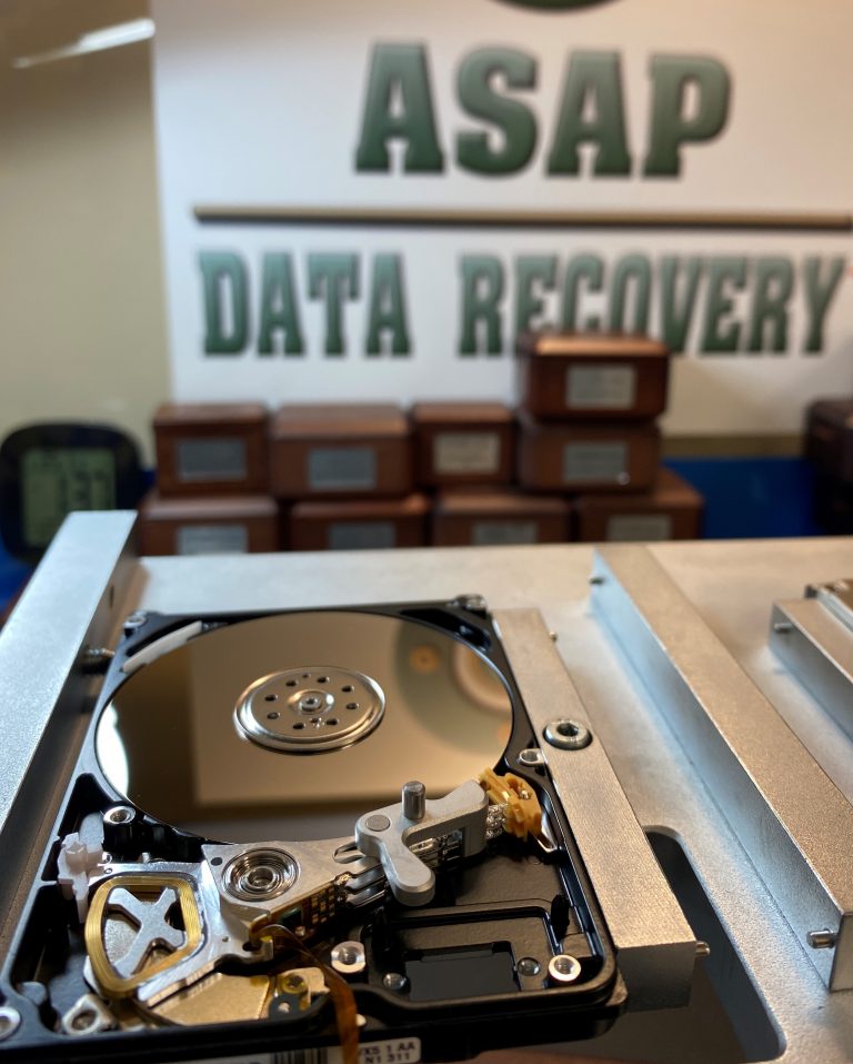 Flat rate platter damage data recovery